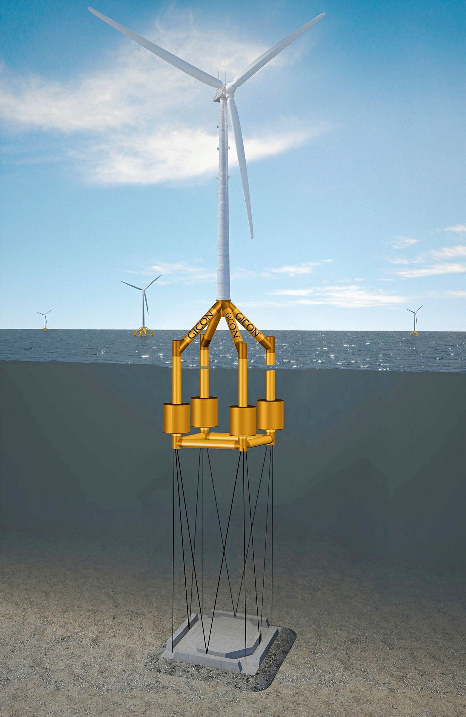 Floating wind pioneers Glosten and Gicon join up for next-gen TLPs ...