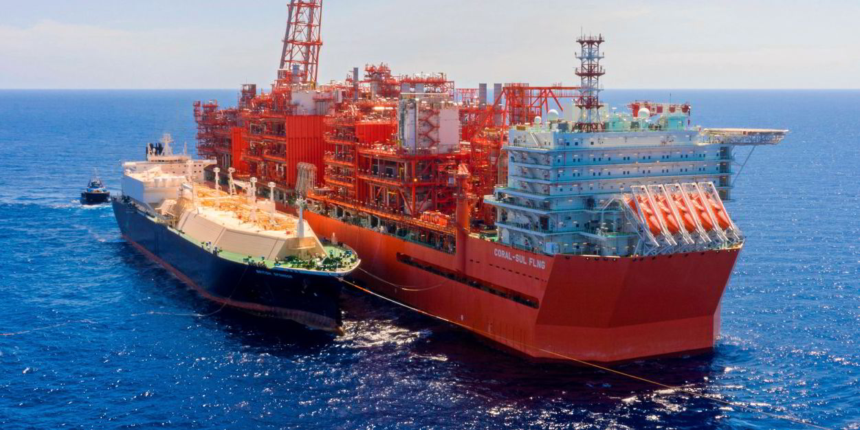 ENI’s Coral FLNG offloads a first full cargo into BP LNG carrier ...