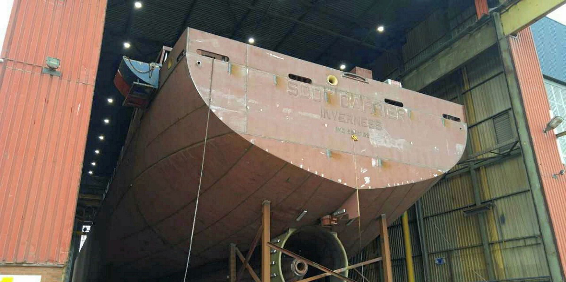 Scotline declares option at Royal Bodewes | TradeWinds