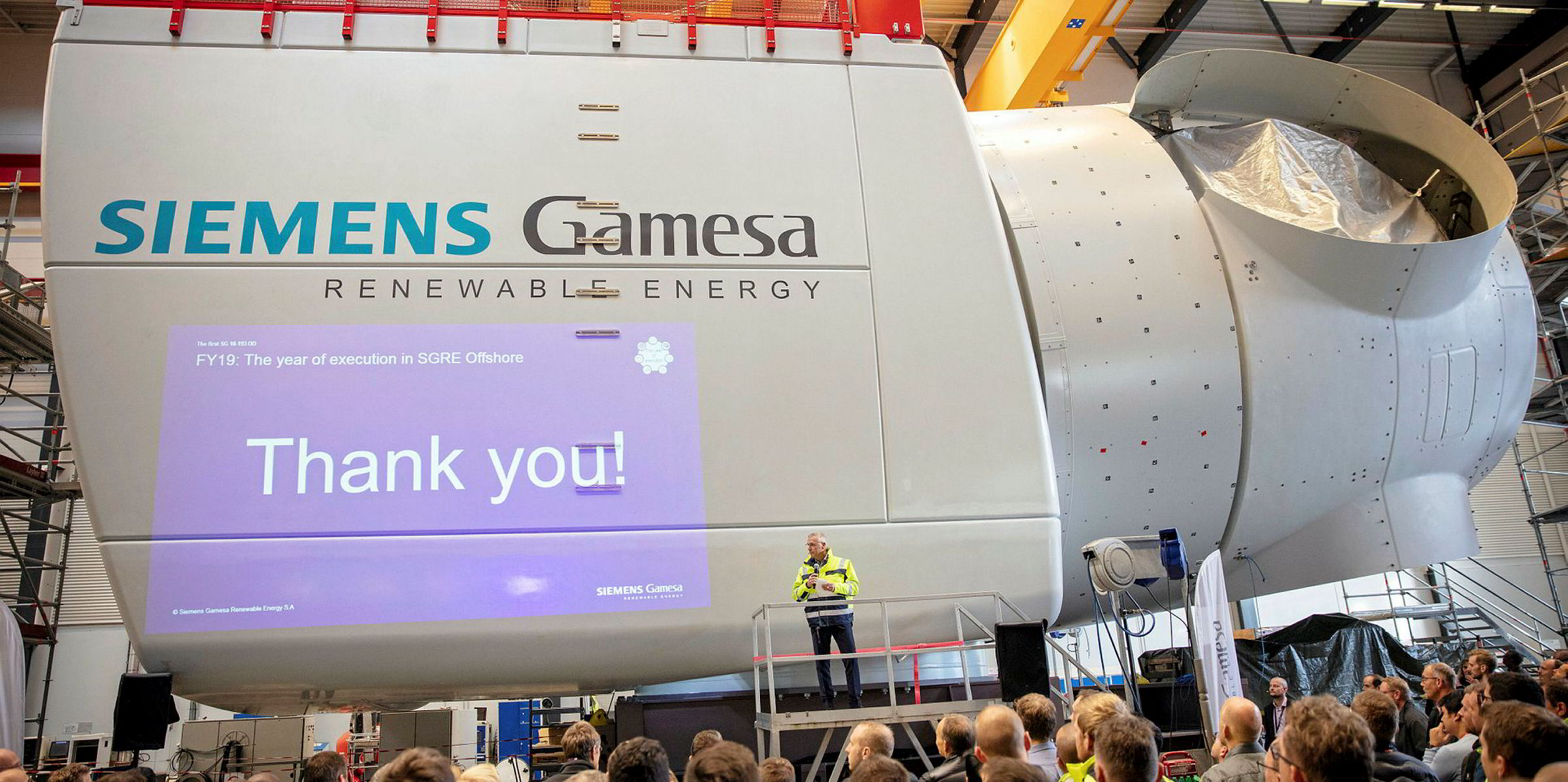 Siemens Gamesa’s first 10MW offshore wind titan unveiled | Recharge