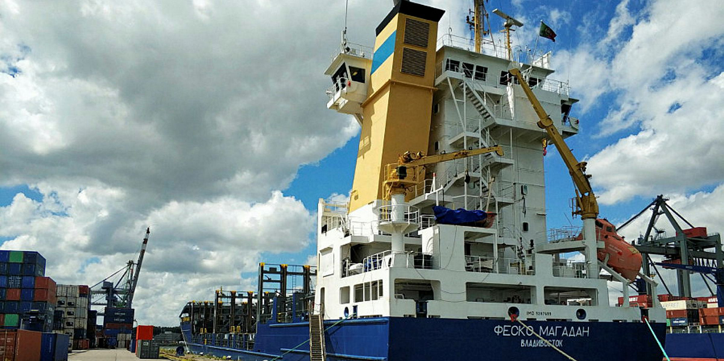 Fesco acquires German-controlled feeder boxship | TradeWinds