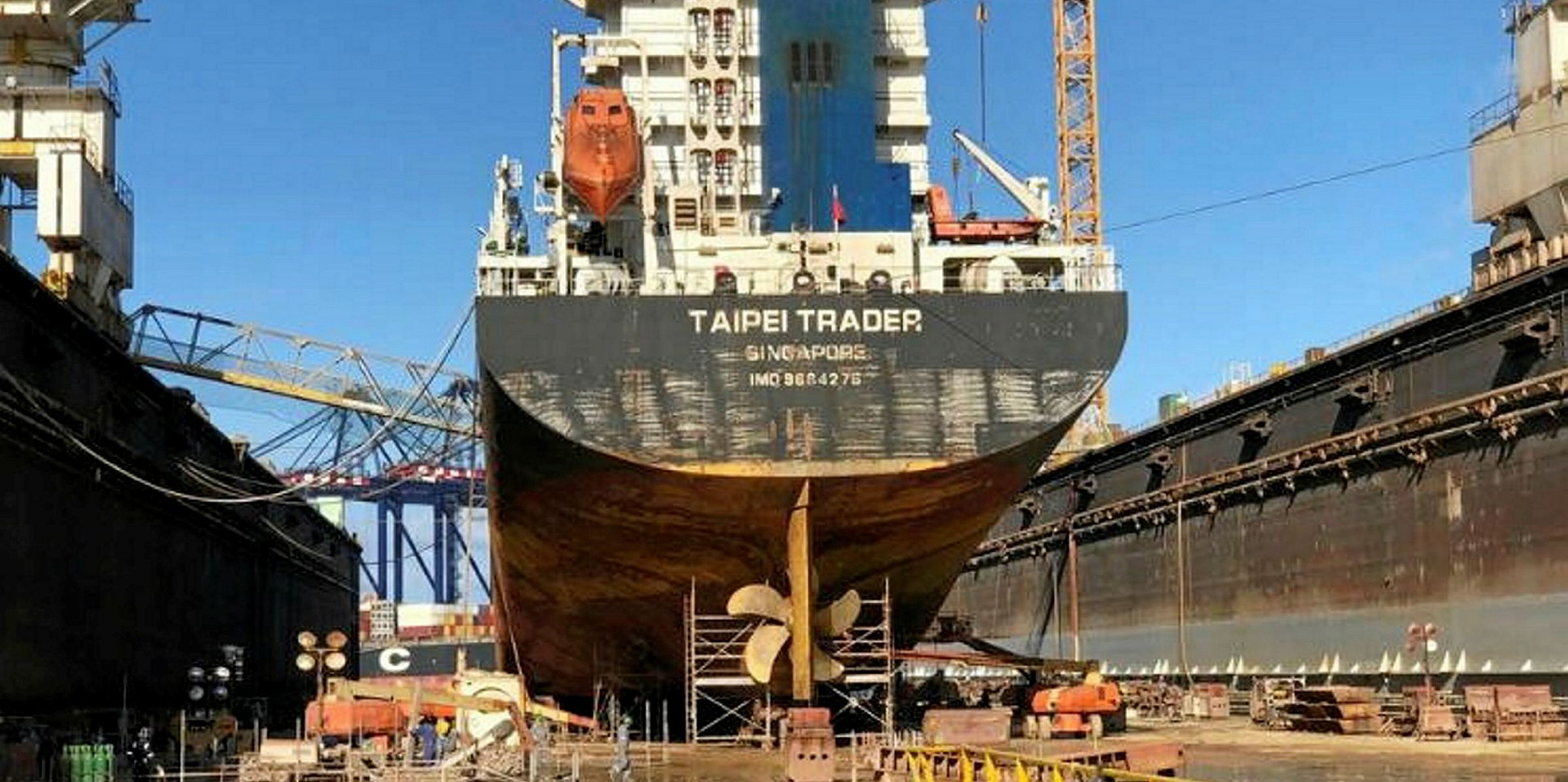Lomar feeder first to drydock at Grand Bahama post Dorian | TradeWinds