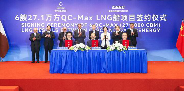 QatarEnergy ups supersize LNG carrier orders to 24 with $8bn China deal ...