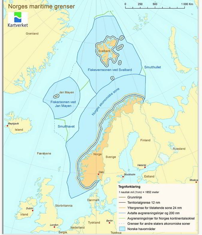Havet gjør Norge til verdens 13. største nasjon | IntraFish.no