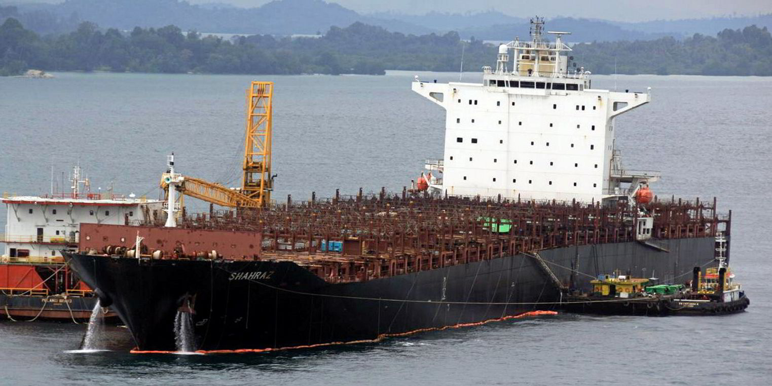 Salvors refloat IRISL boxship grounded in the Singapore Strait | TradeWinds