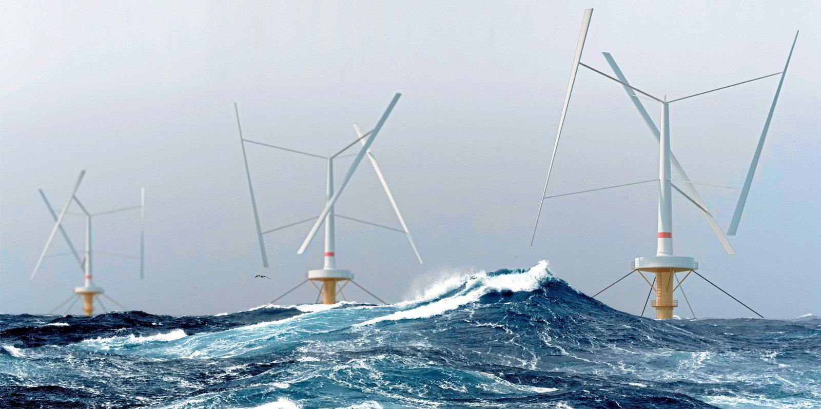 Novel vertical axis floating wind turbine moves toward Norway trials ... Novel vertical axis floating wind turbine moves toward Norway trials ...