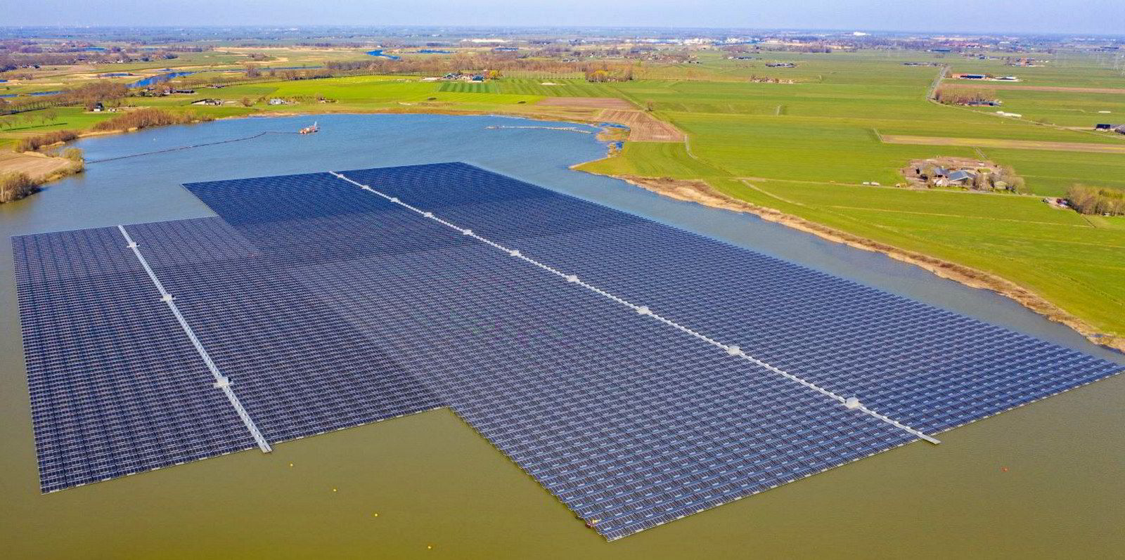 Q Energy starts building Europe's largest floating solar plant | Recharge