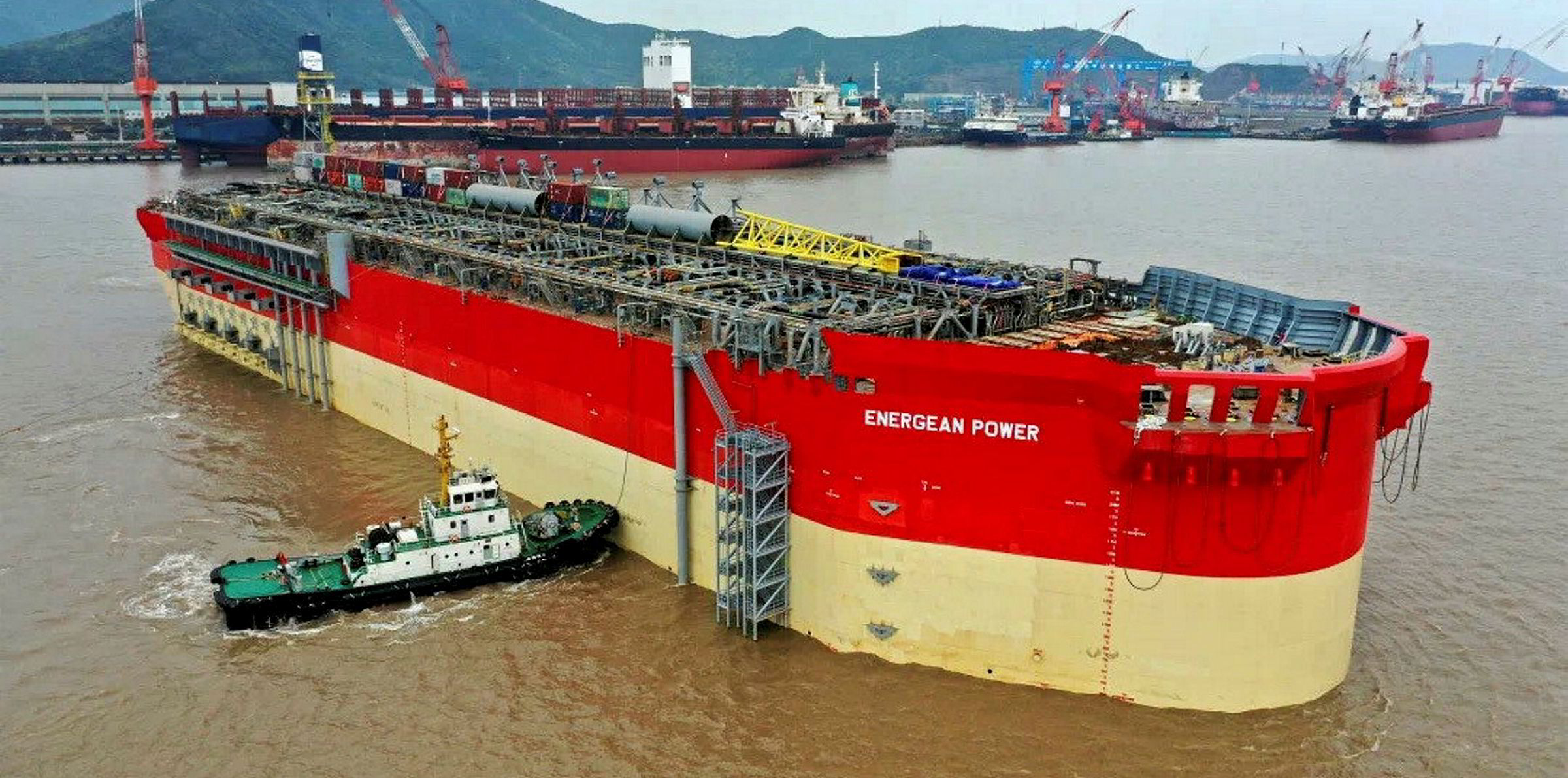 Energean’s hull arrives in Singapore amid two-week yard halt | Upstream ...