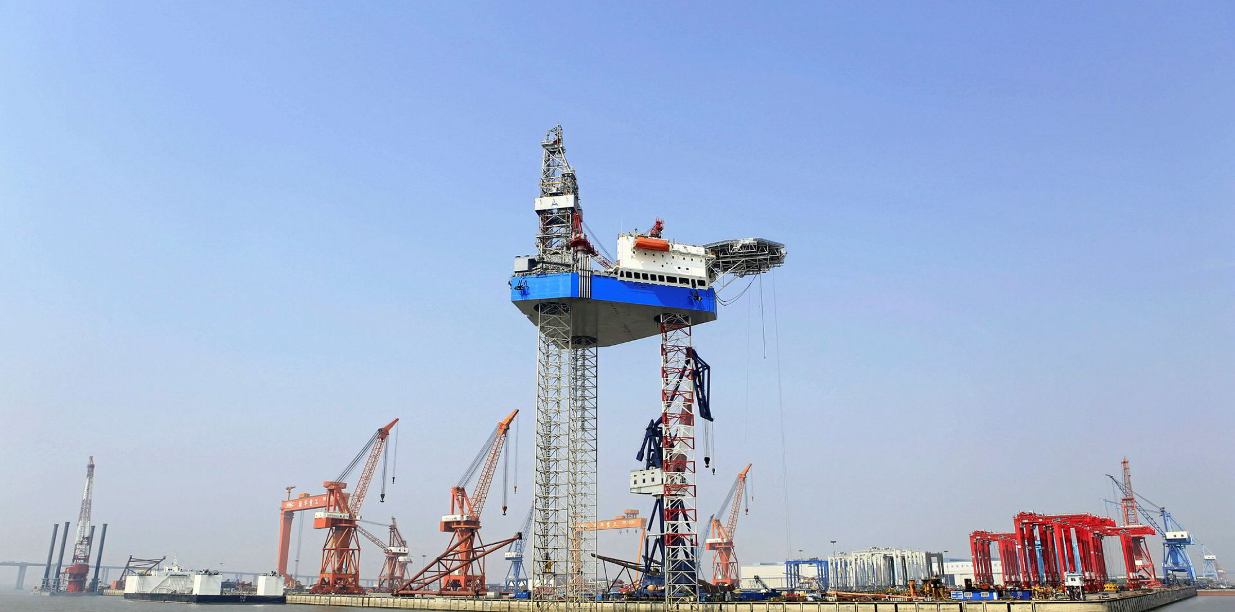 Qatar-bound rig nears sailaway from Chinese yard for North Field ...