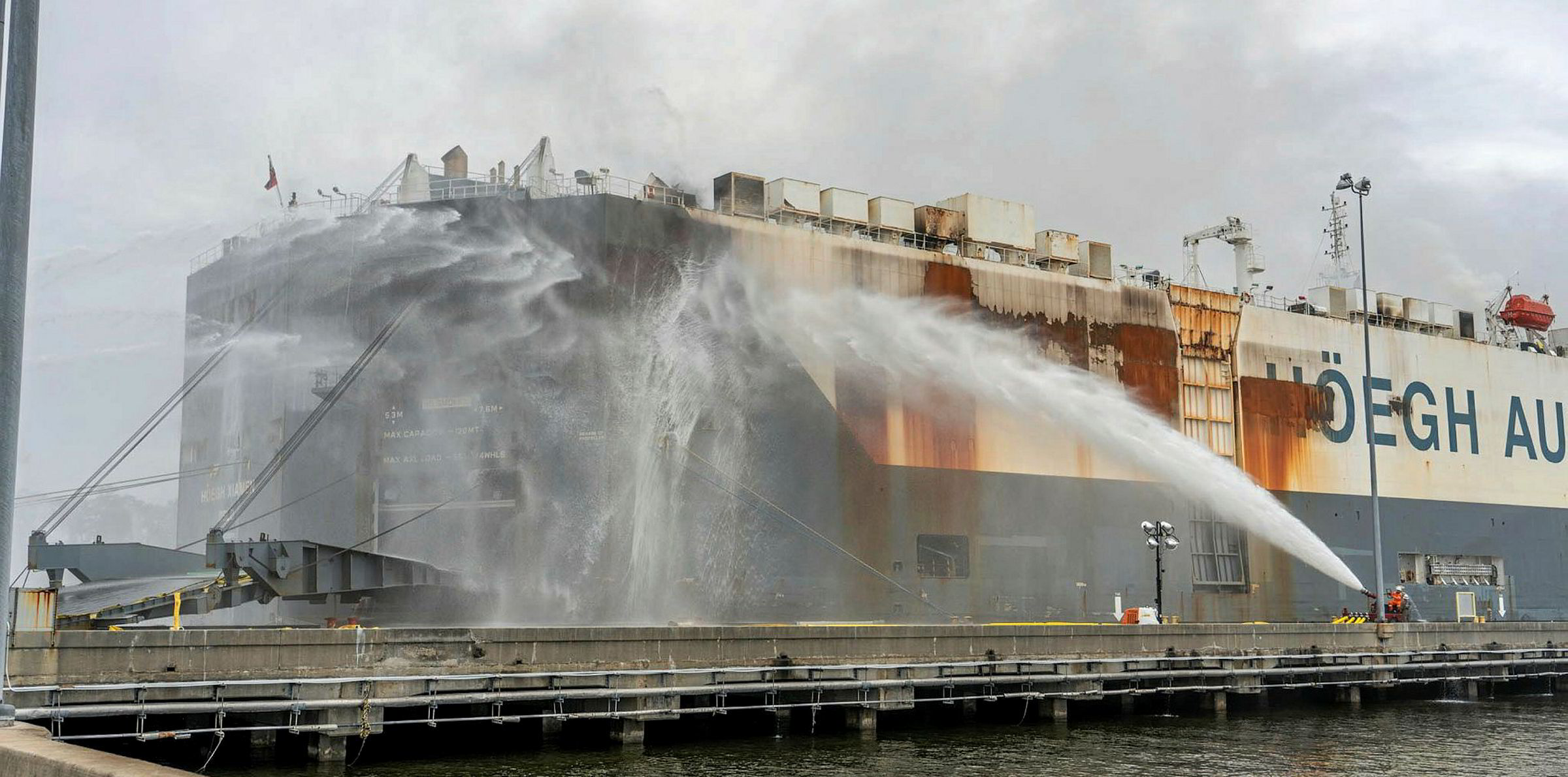 Ten-year-old Hoegh Xiamen PCTC declared constructive total loss ...