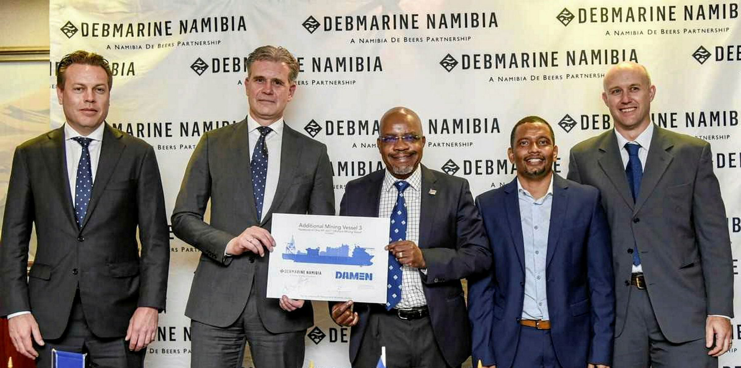 De Beers orders $468m diamond mining ship at Damen | TradeWinds