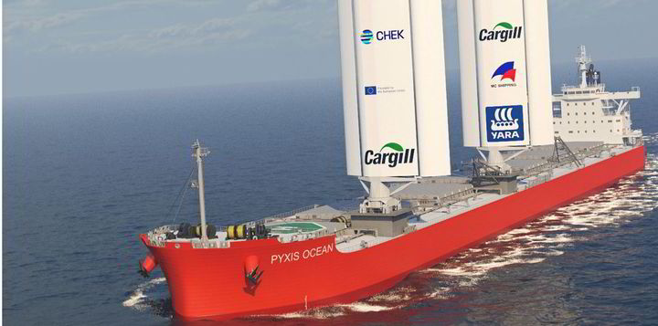 Cargill-chartered Mitsubishi bulker picked for WindWings test | TradeWinds