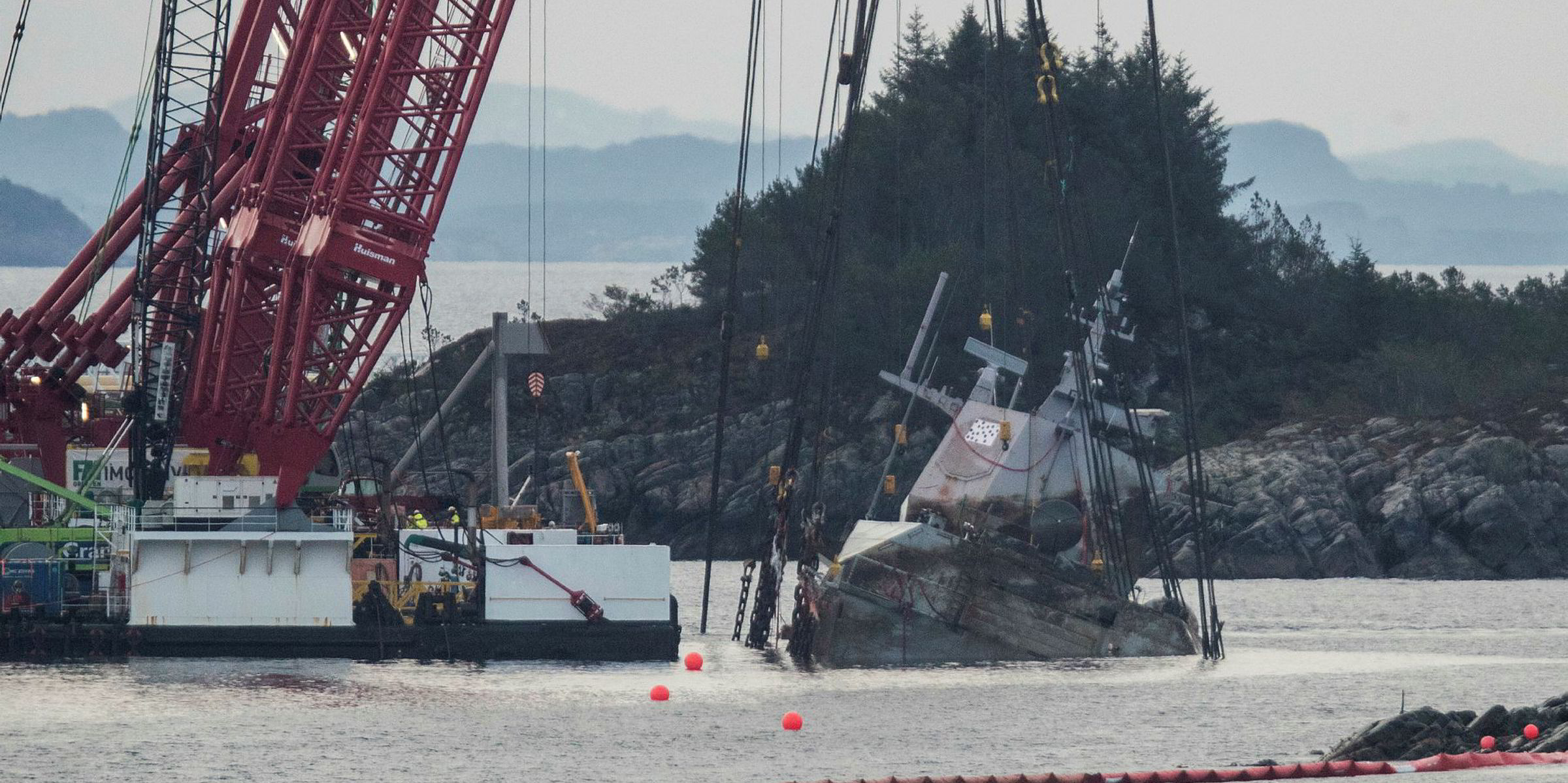 Watch the real-time raising of Helge Ingstad | TradeWinds