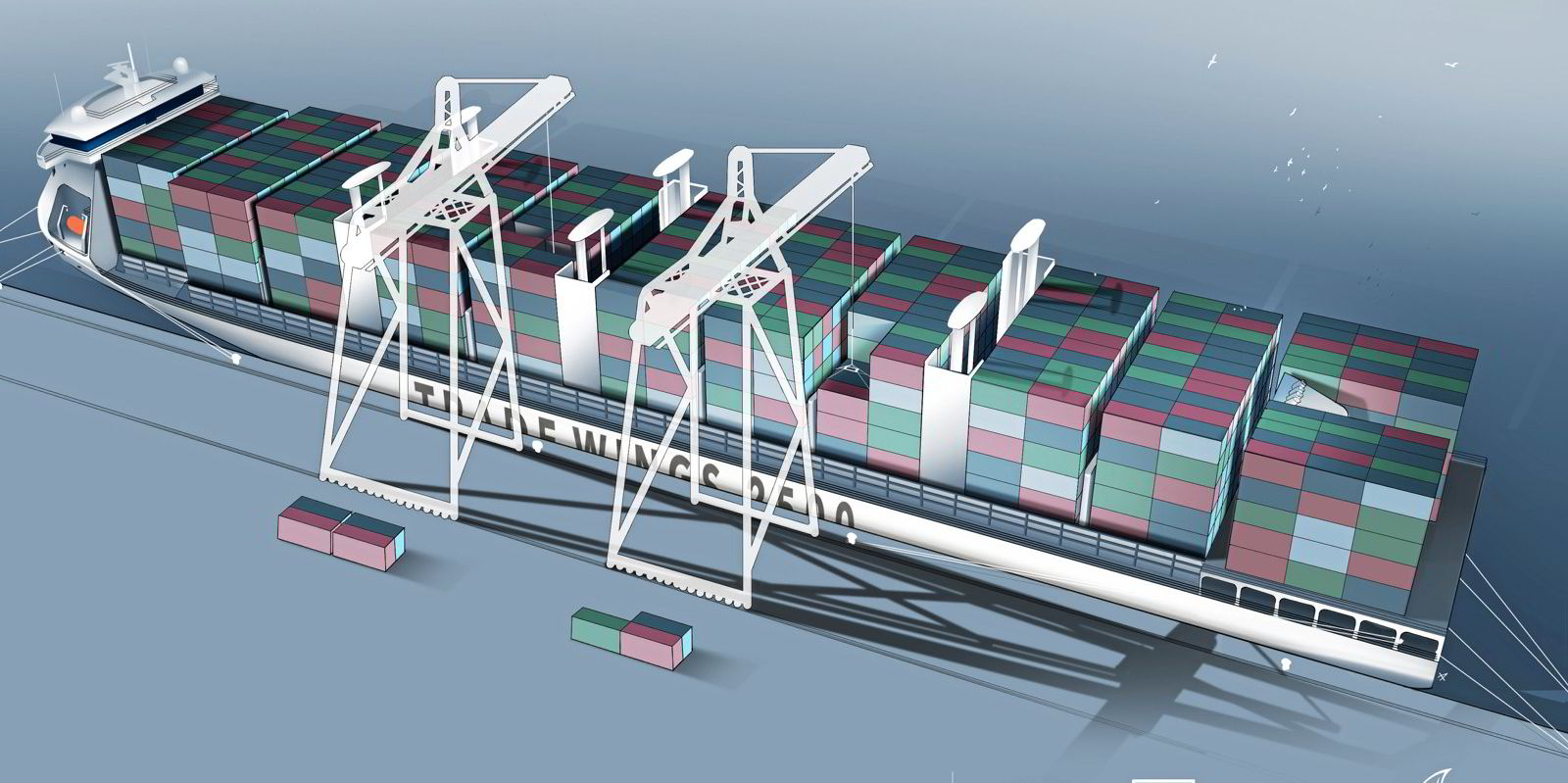 Wind in its Oceanwings: Bureau Veritas approves boxship design with ...