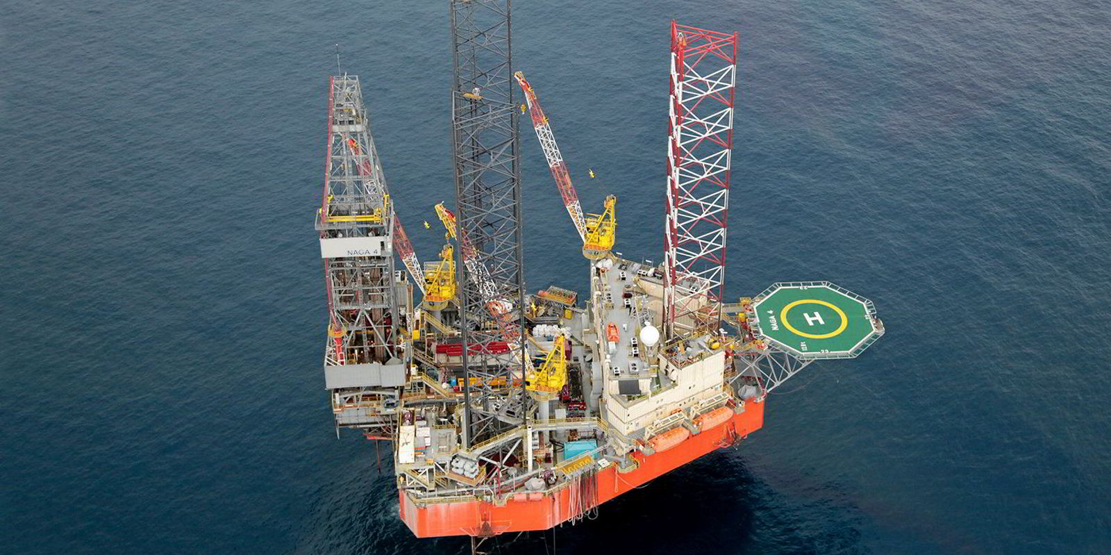 Sunken rig being recovered offshore Malaysia | Upstream Online
