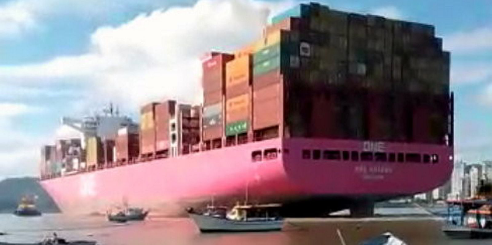 ONE denies new container ship grounded off Brazil | TradeWinds