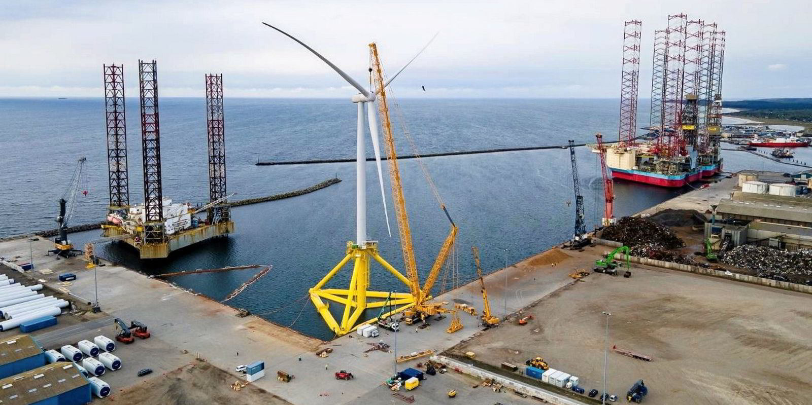 UK's largest floating wind project pilots new supply chain strategy as ...