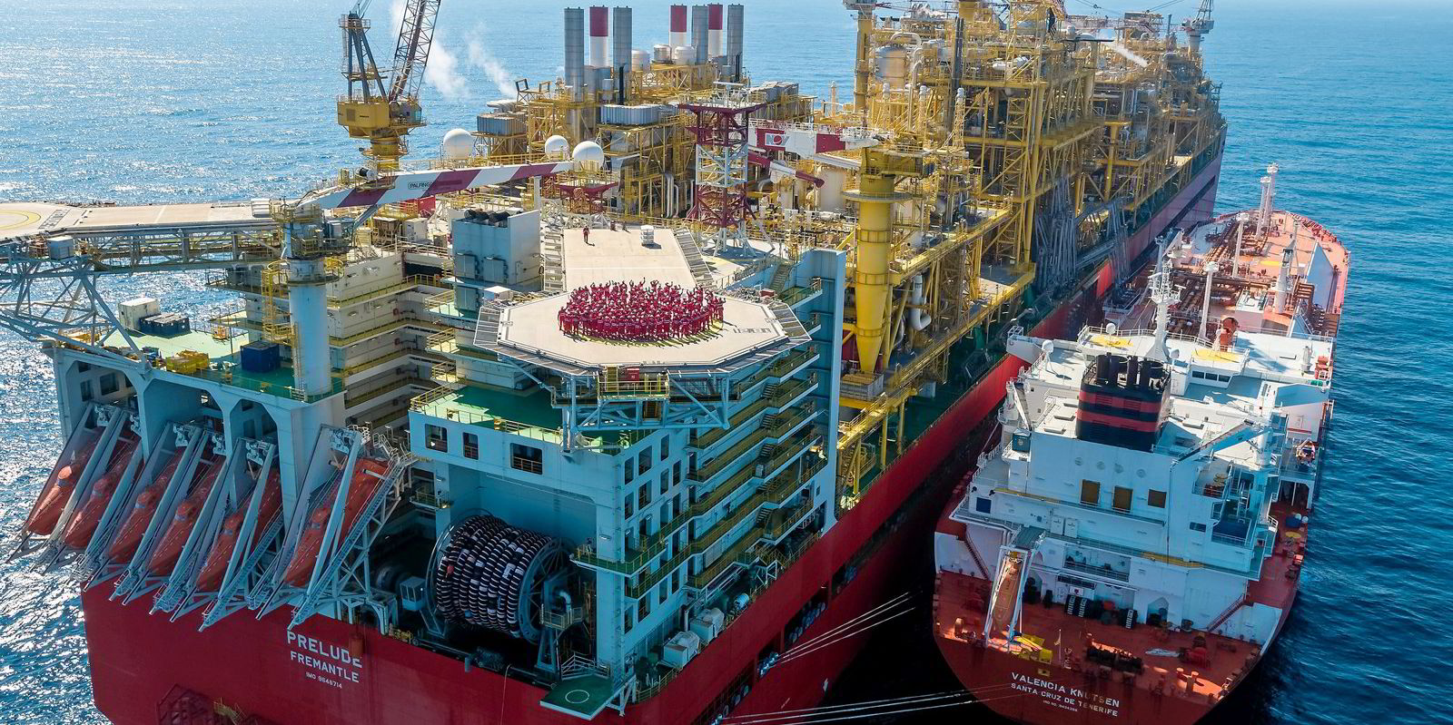 Two ships signal Prelude as Shell prepares to fire up FLNG unit ...