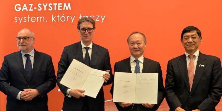 Poland’s Gaz-System inks FSRU time charter with MOL | TradeWinds