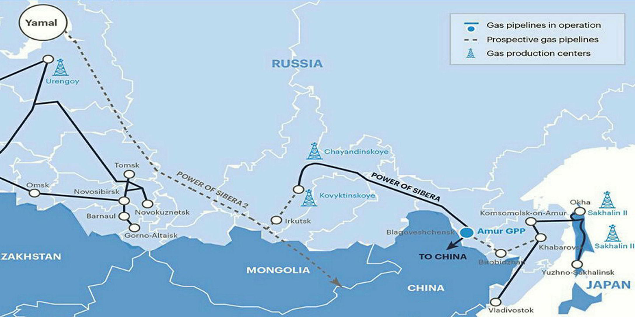 Gazprom targets China after gas transit pipeline pact with Mongolia ...