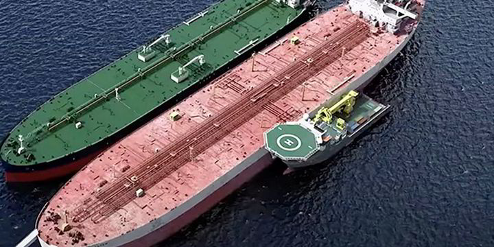 Tugs arrive to prepare for ‘time-bomb’ tanker replacement | TradeWinds