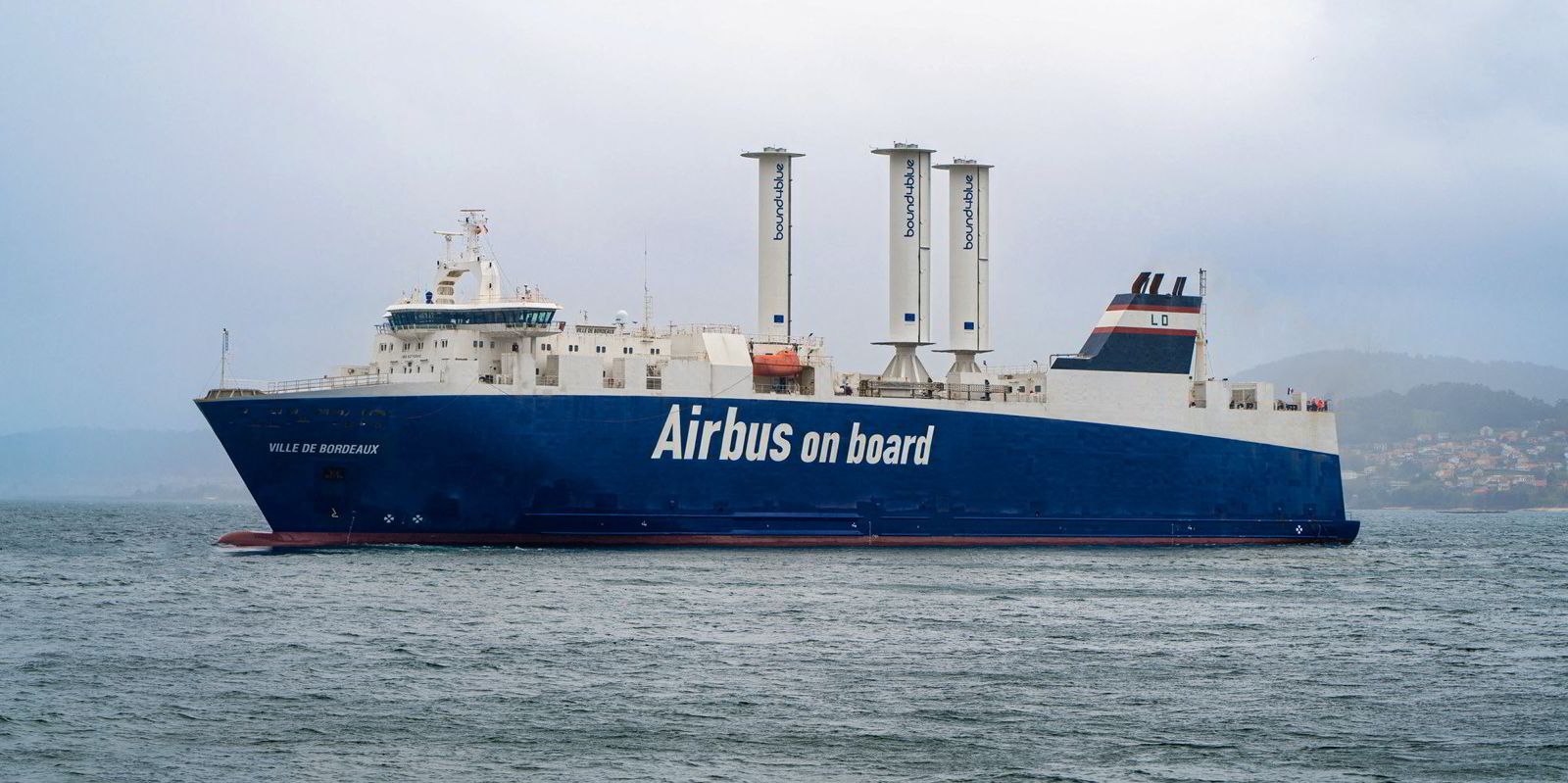 Airbus-chartered Louis Dreyfus Armateurs ship gets suctions sails ...