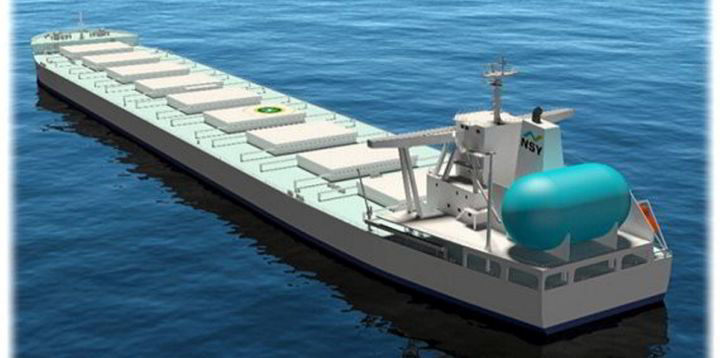 Japan lands first LNG-fuelled newcastlemax bulker newbuildings ...