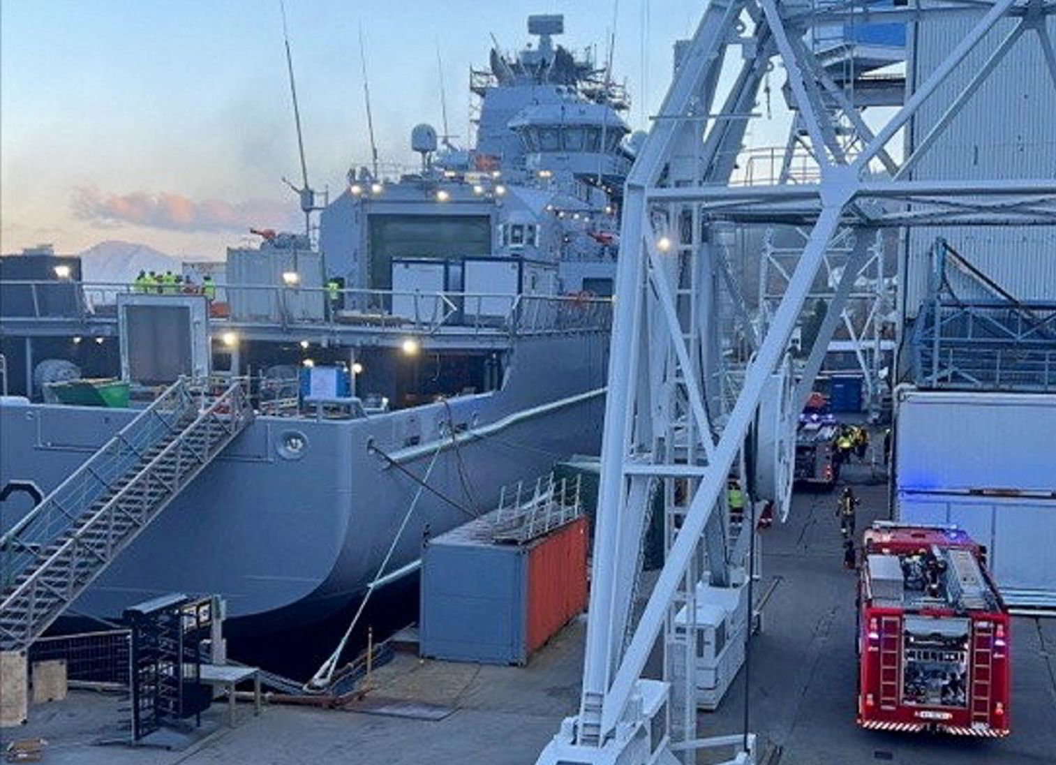 Verftssjefen er glad ingen ble skadet i brannen | Kystens Næringsliv ...