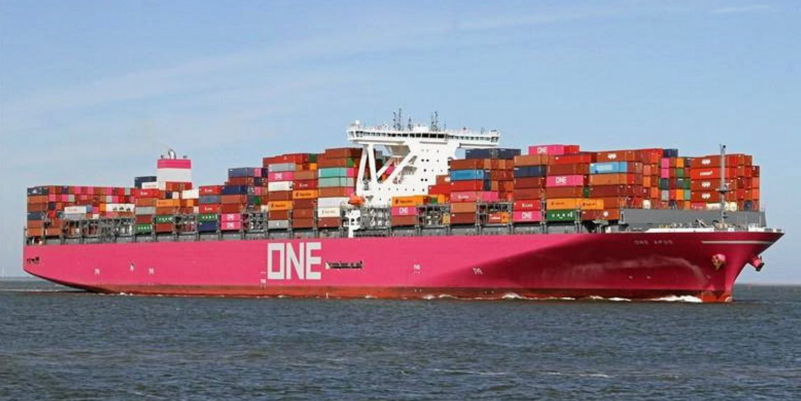Dangerous cargo among more than 1,900 boxes lost from ONE vessel ...
