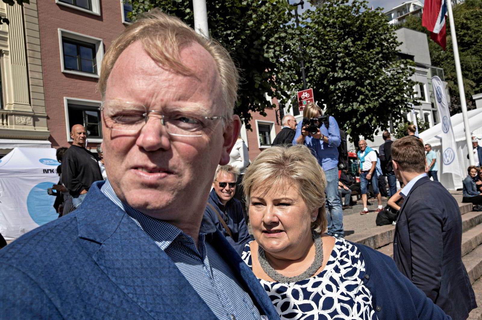 Solberg med videohyllest til rederiet der eiere støttet Høyre med 300. ...