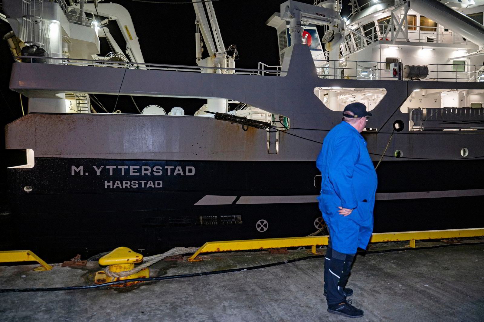 Fabrikken på Træna har en kapasitet på 800 tonn fisk per døgn - bli med inn på et av Pelagias ...