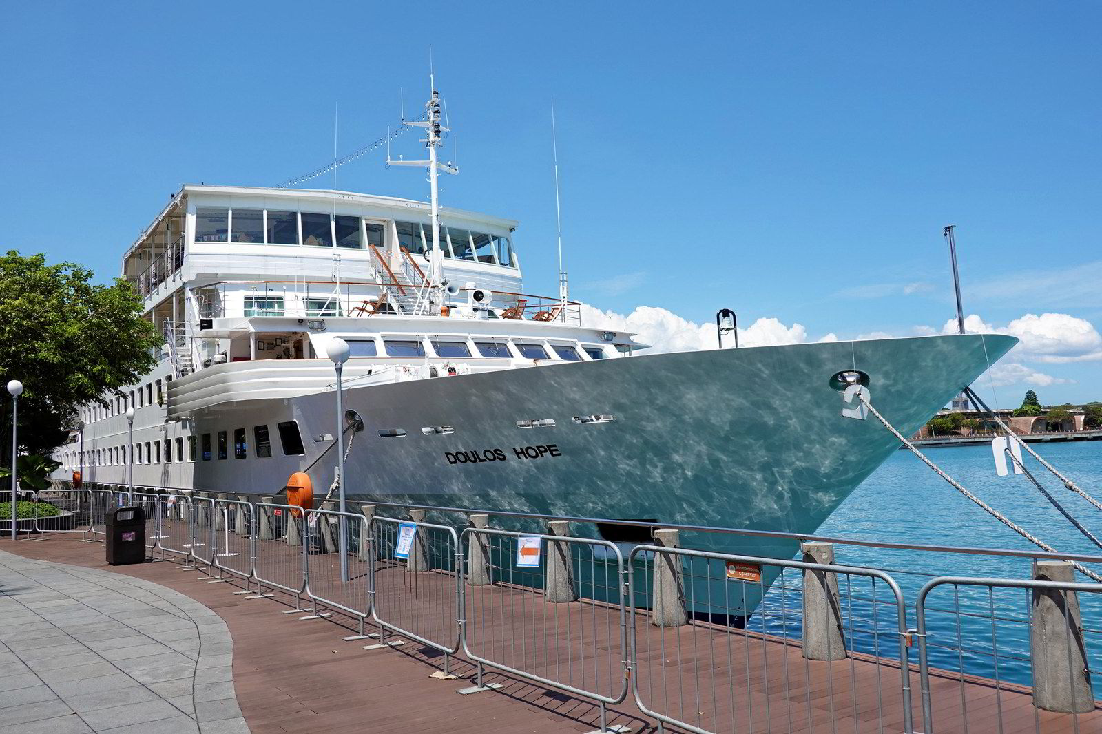 In pictures: Rejected royal cruiser begins new heavenly role as Doulos ...