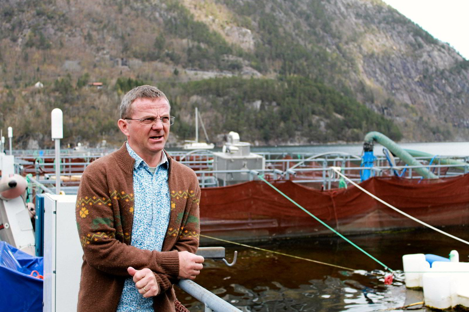 Frode Oppedal besøkte Masfjorden som student. Nå har han jobbet ved HIs ...