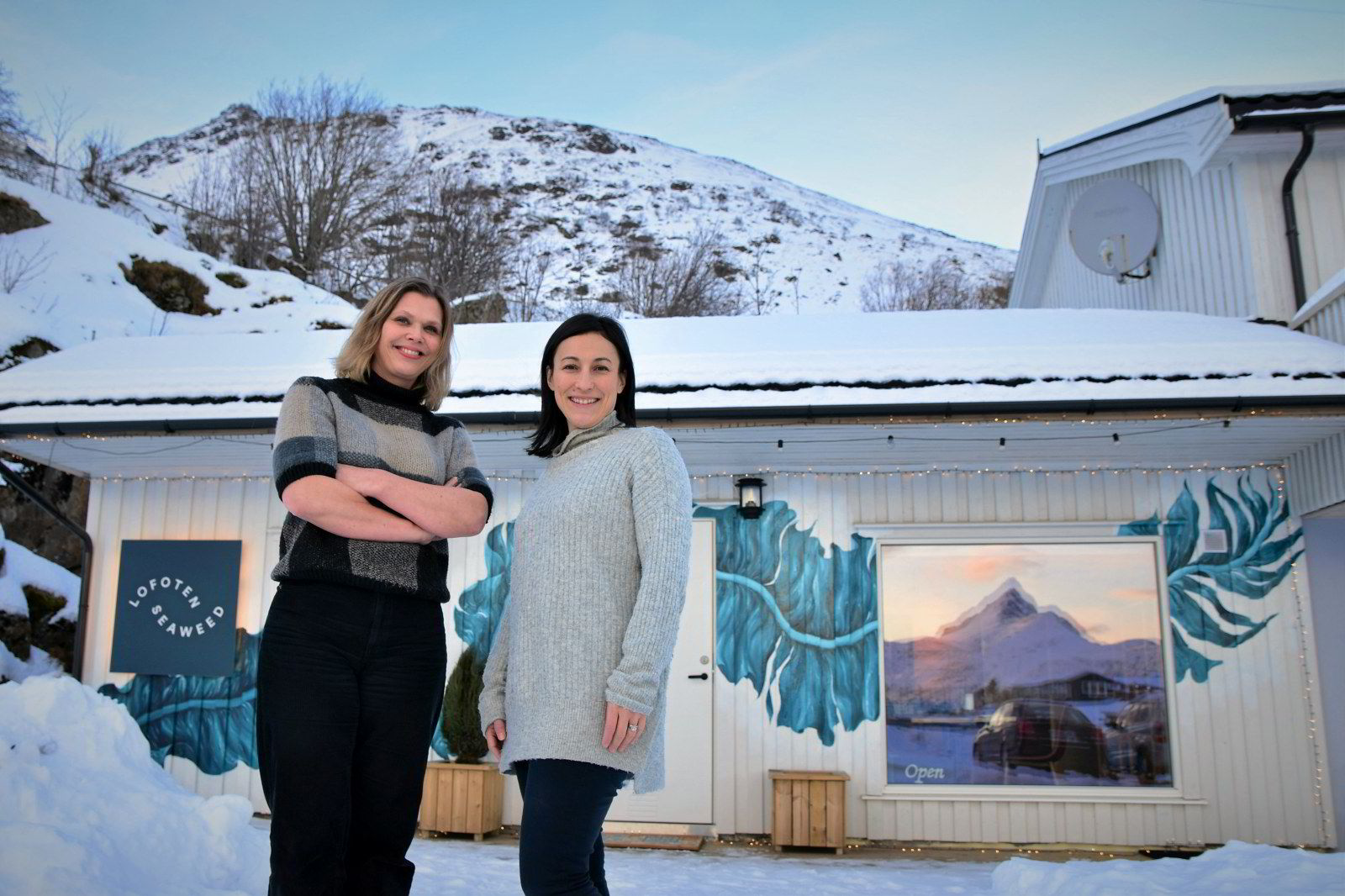 Tang- og taregründerne Angelita og Tamara skal ut i verden med tørkede ...