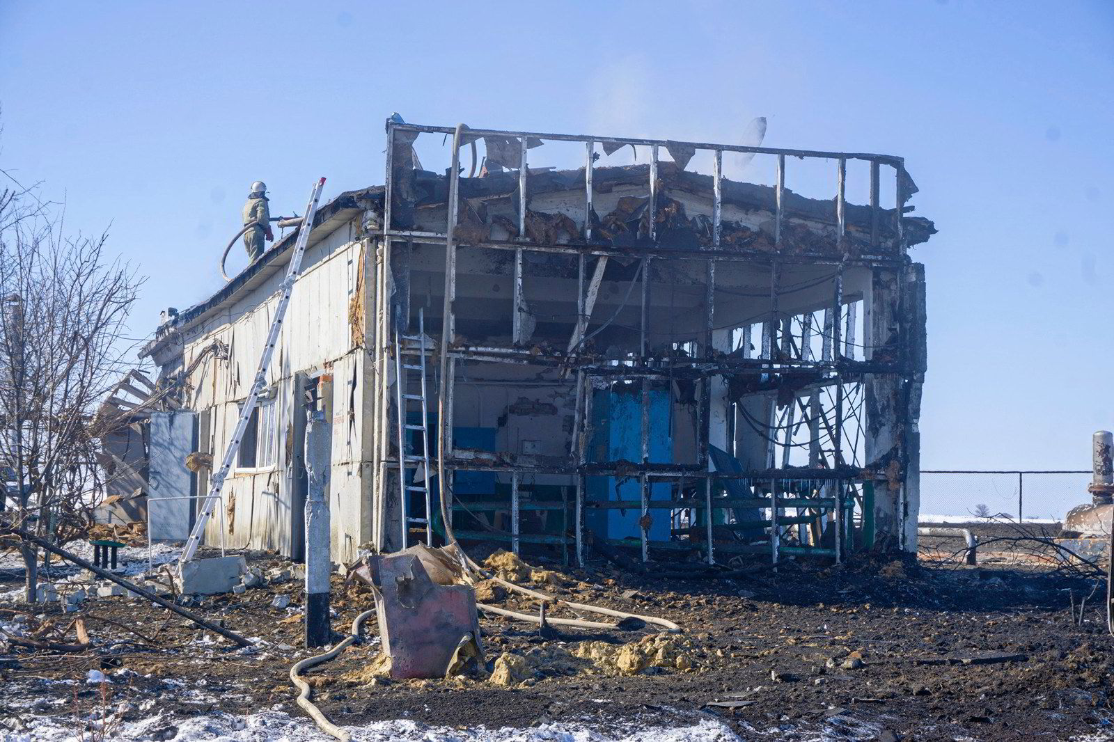 Dramatic video: Fire ravages Ukraine gas facility after ‘targeted ...