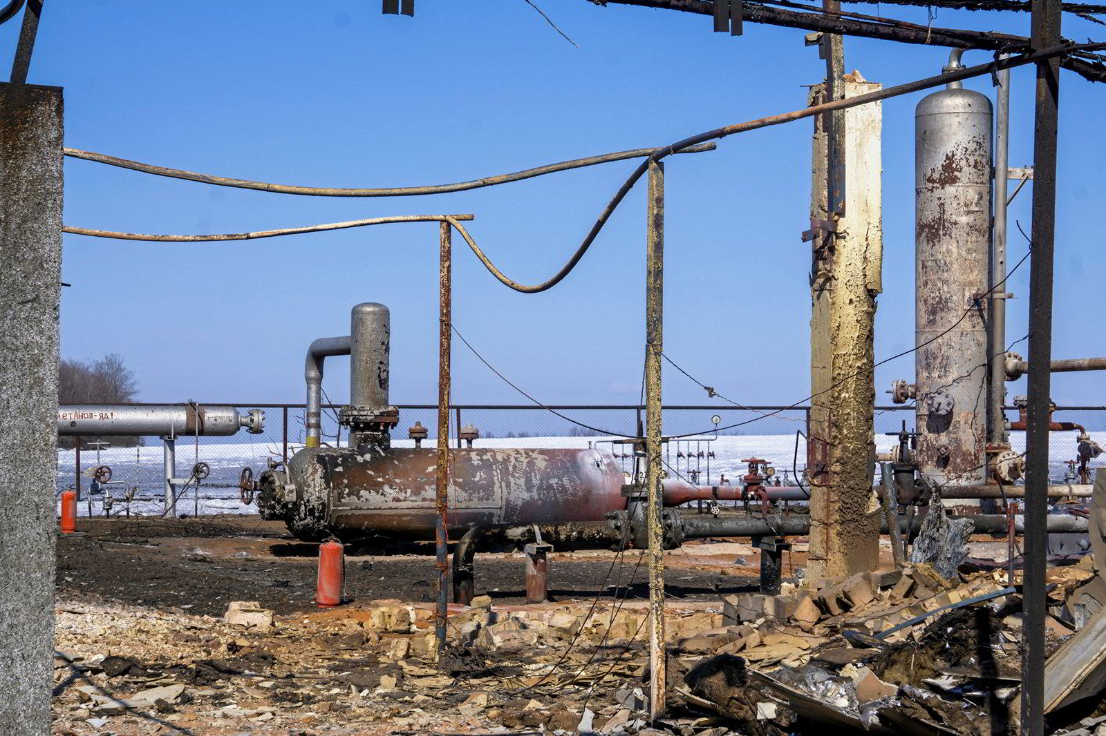 Dramatic video: Fire ravages Ukraine gas facility after ‘targeted ...