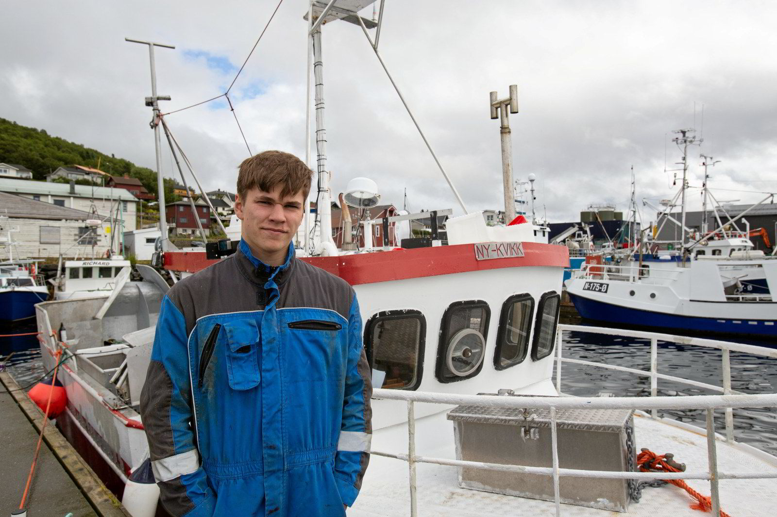 Sverre (19) debuterer på blåkveita med 10 meter lange «Ny-Kvikk ...