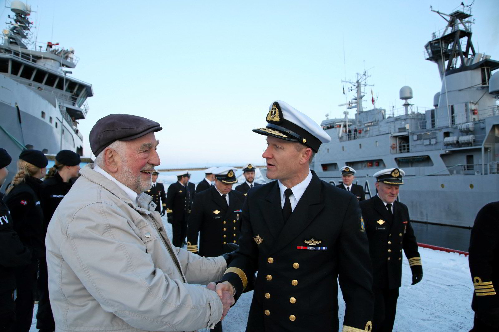 Charles var første skipssjef om bord for 40 år siden. Nå er det slutt ...