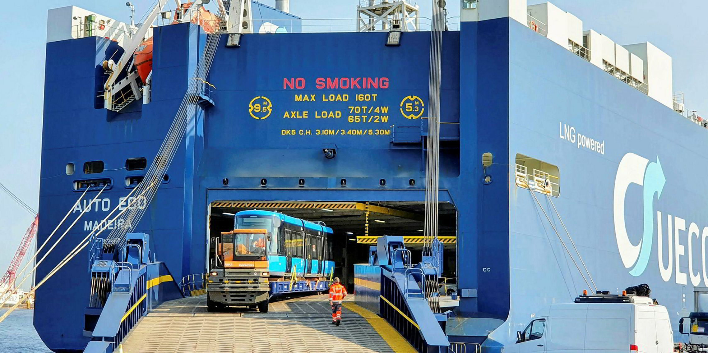 UECC's dual-fuel ships turn into tram carriers for Oslo deal | TradeWinds