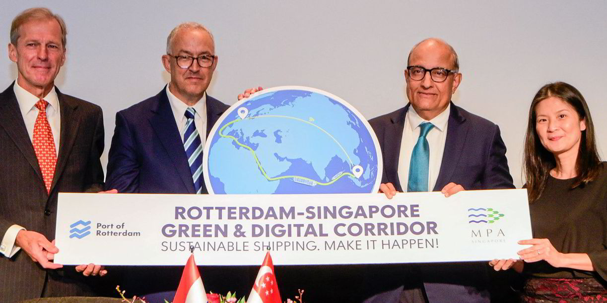 Rotterdam and Singapore ‘can inspire’ with deal for longest green ...