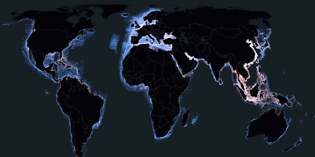 Shipping ‘blind spots’ revealed by global tracking study | TradeWinds