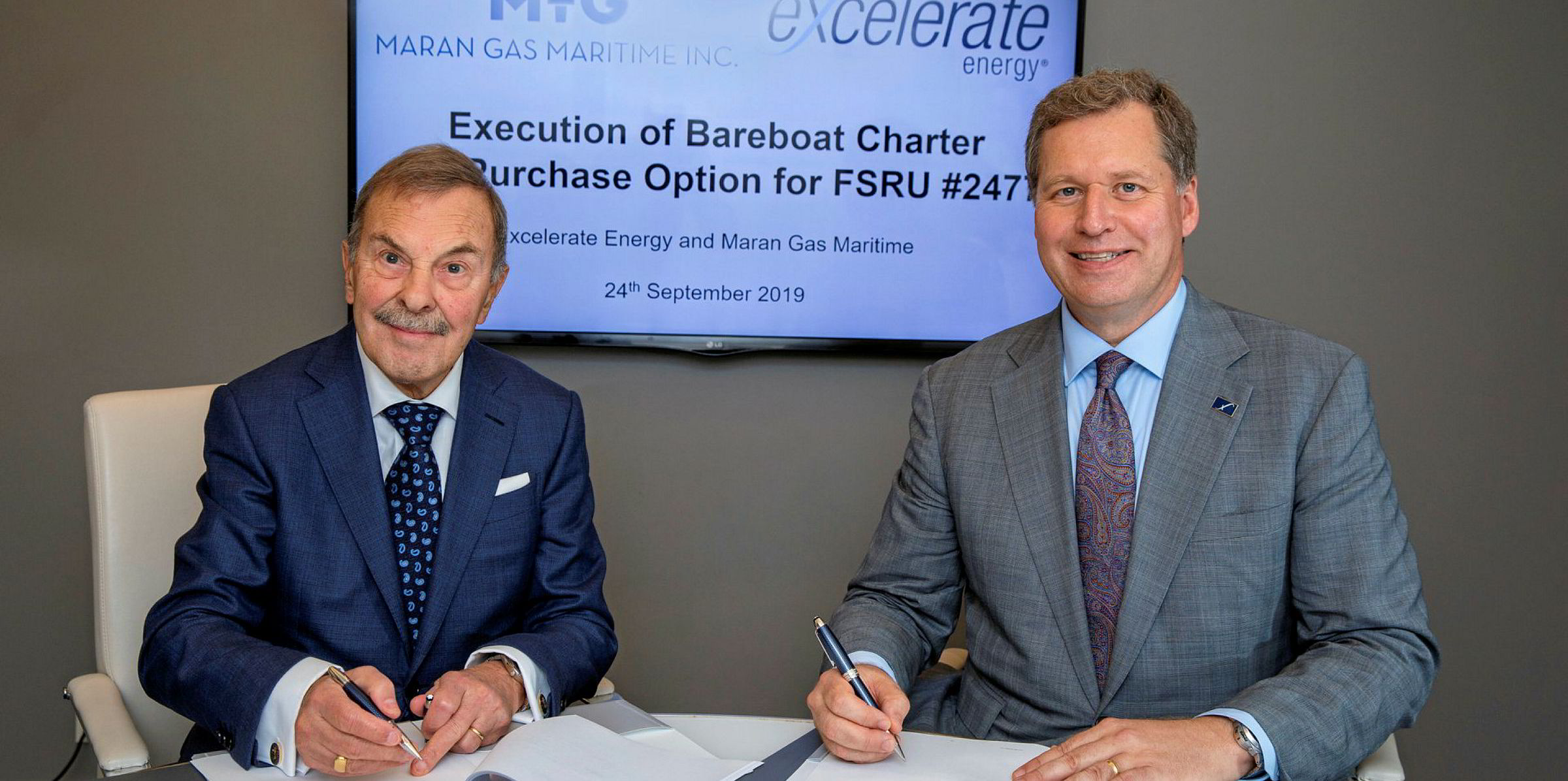 Excelerate Energy takes on Maran Gas Maritime's FSRU | TradeWinds