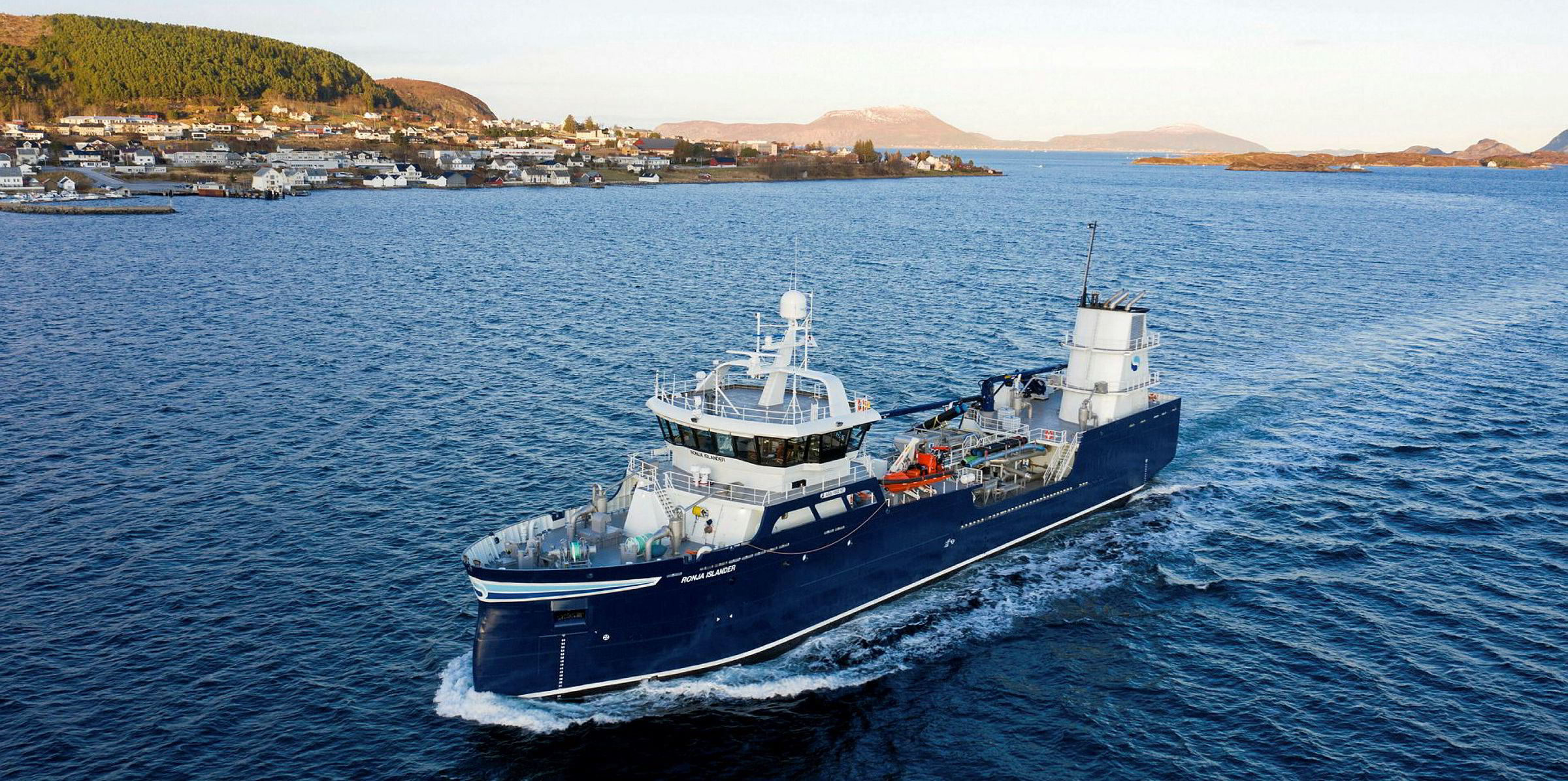 Grieg BC takes delivery of vessel amid huge Canadian salmon farm ...