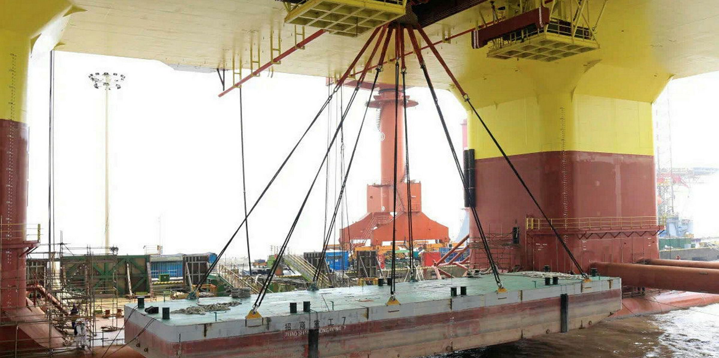 CIMC nearing semisub rig newbuild delivery as key components installed ...