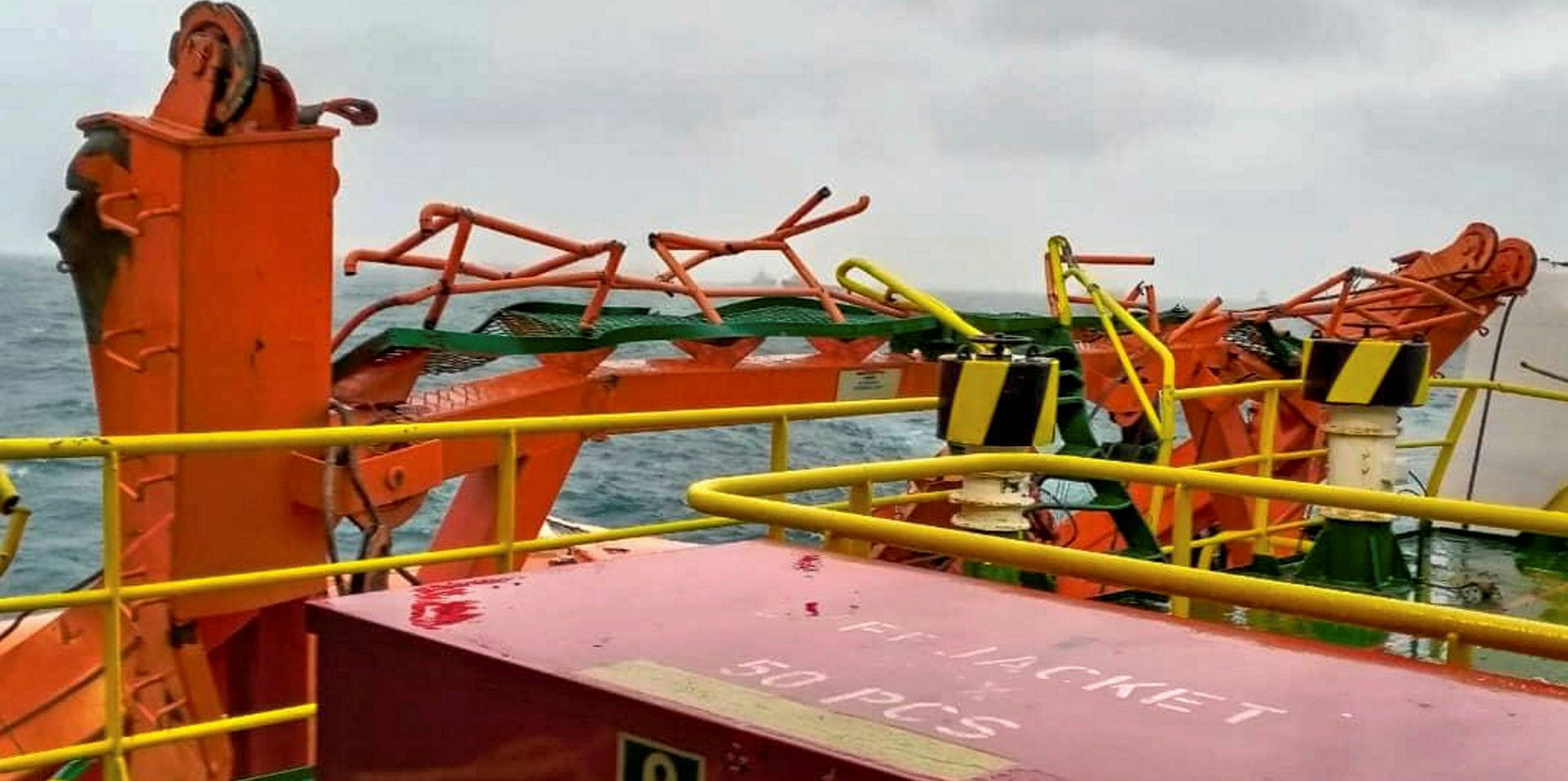 Two dead and over 100 rescued after vessel strikes Petronas platform ...