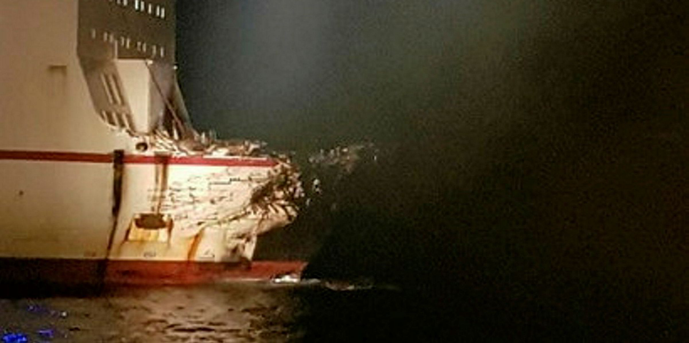 Ro-pax extracted from hull of CSL boxship | TradeWinds