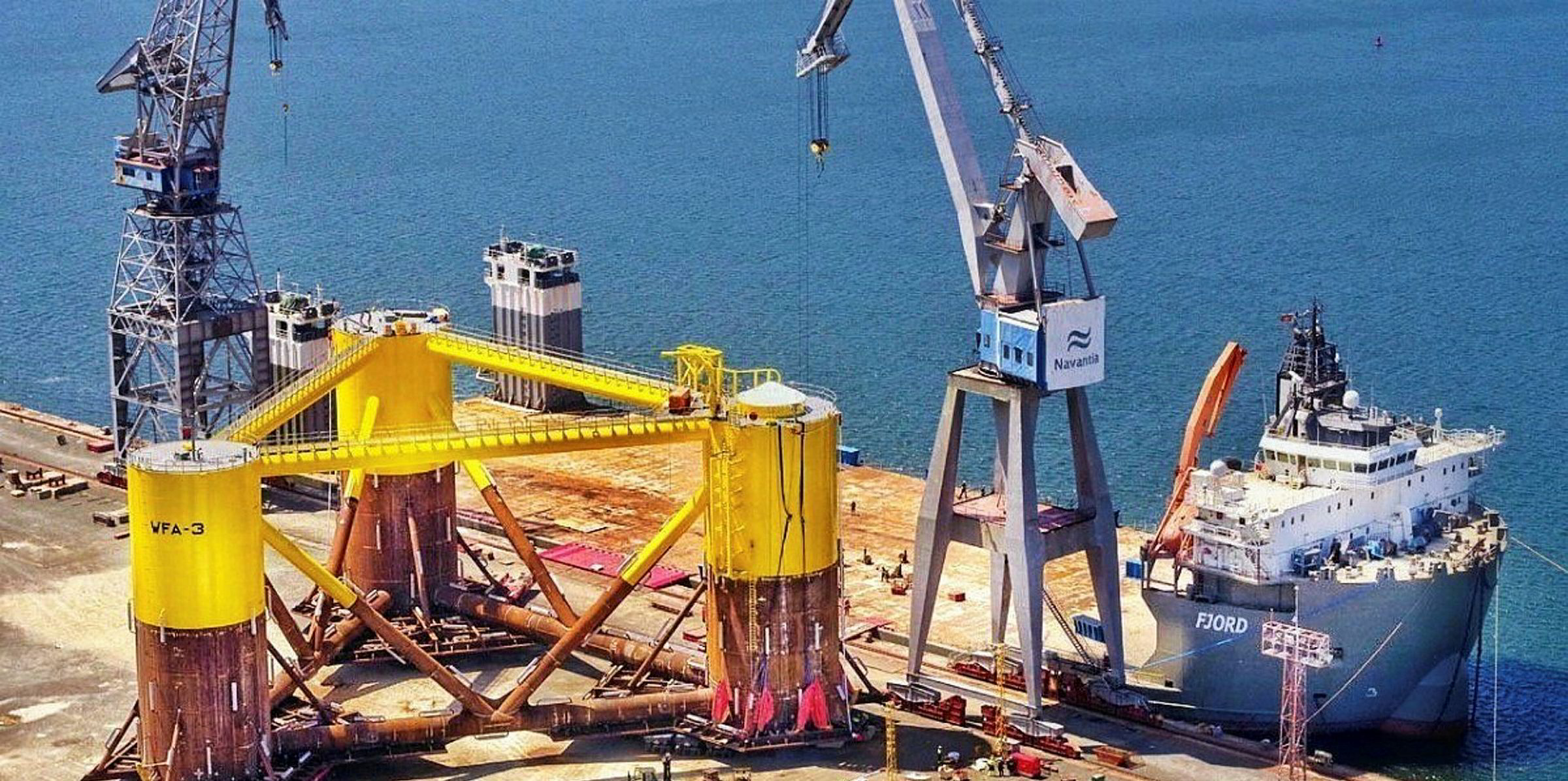 Floating forward: first WindFloat Atlantic unit ready to head out ...