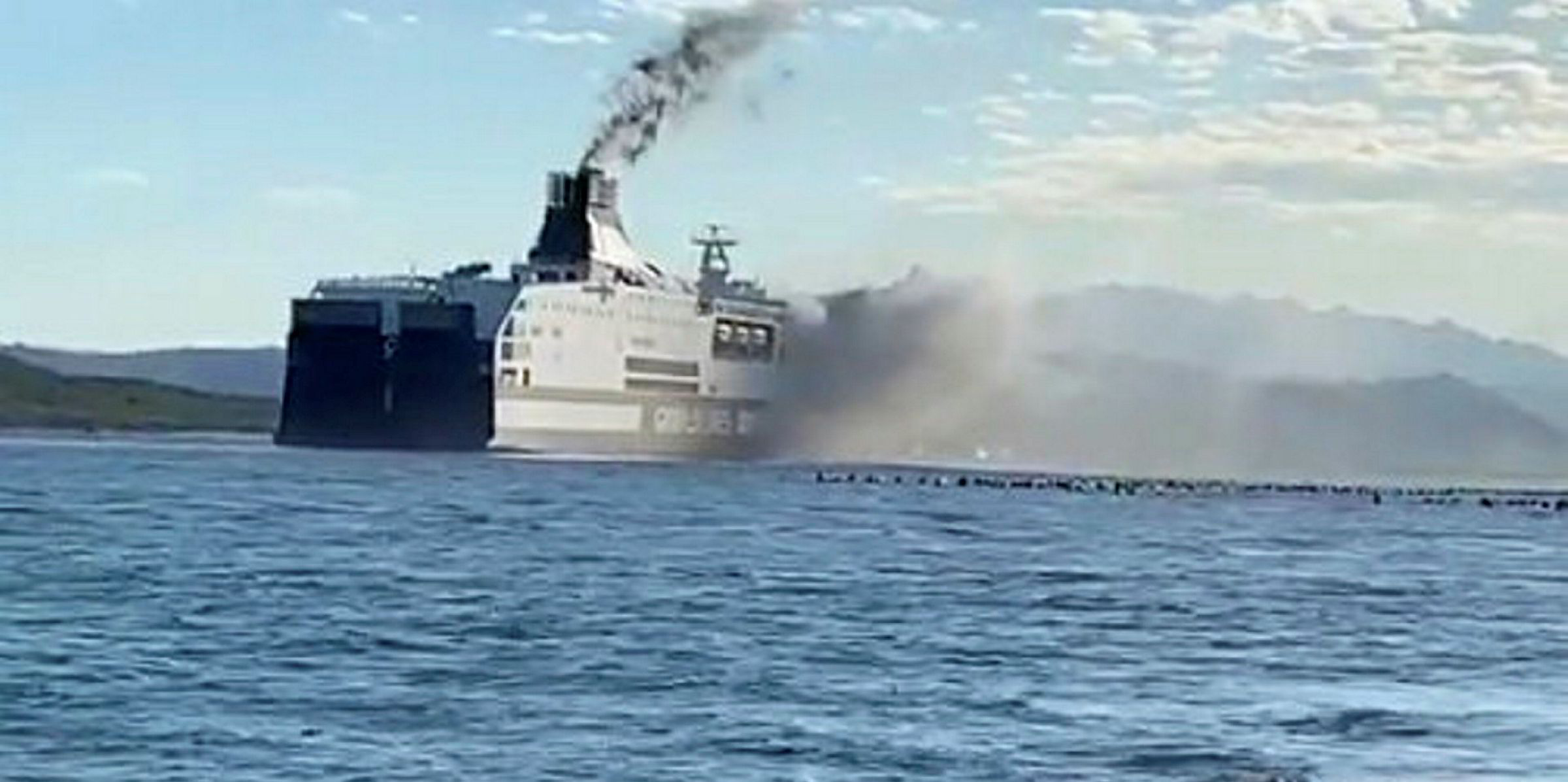 Fire breaks out on Grimaldi Group ropax off Italy | TradeWinds