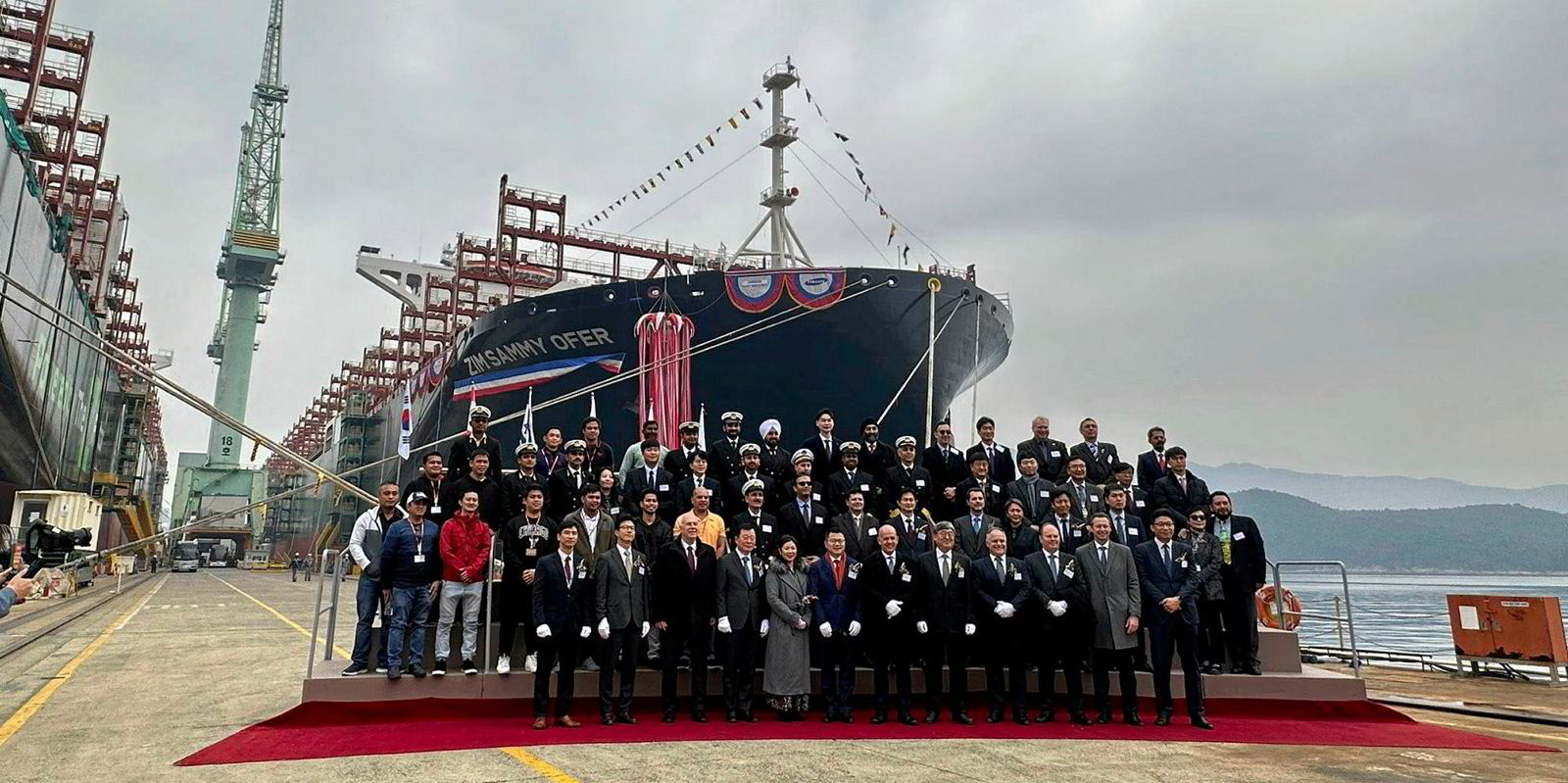 Sammy Ofer remembered by Zim and Seaspan at naming ceremony | TradeWinds