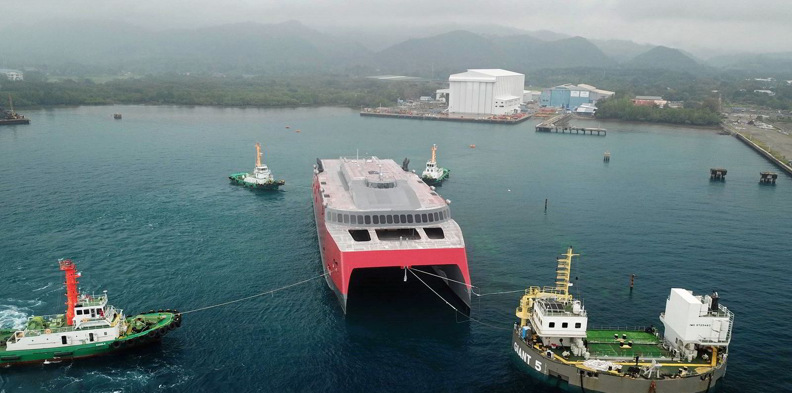 Fjord Line newbuilding takes on armed guards for voyage home | TradeWinds